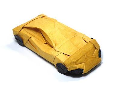 Mariano-Mi mundo el Origami: Lamborghini