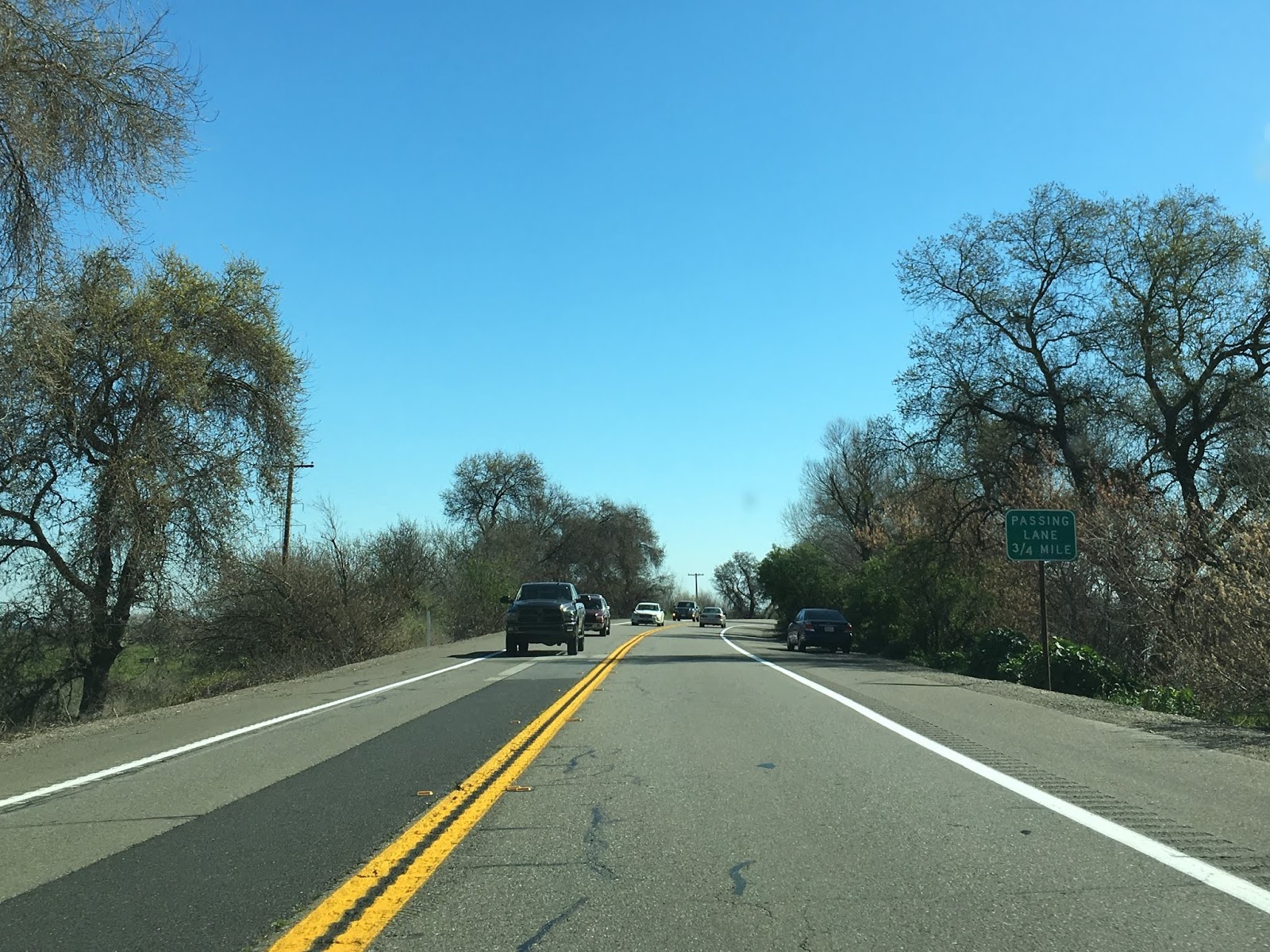 California State Route 132 and Signed County Route J132