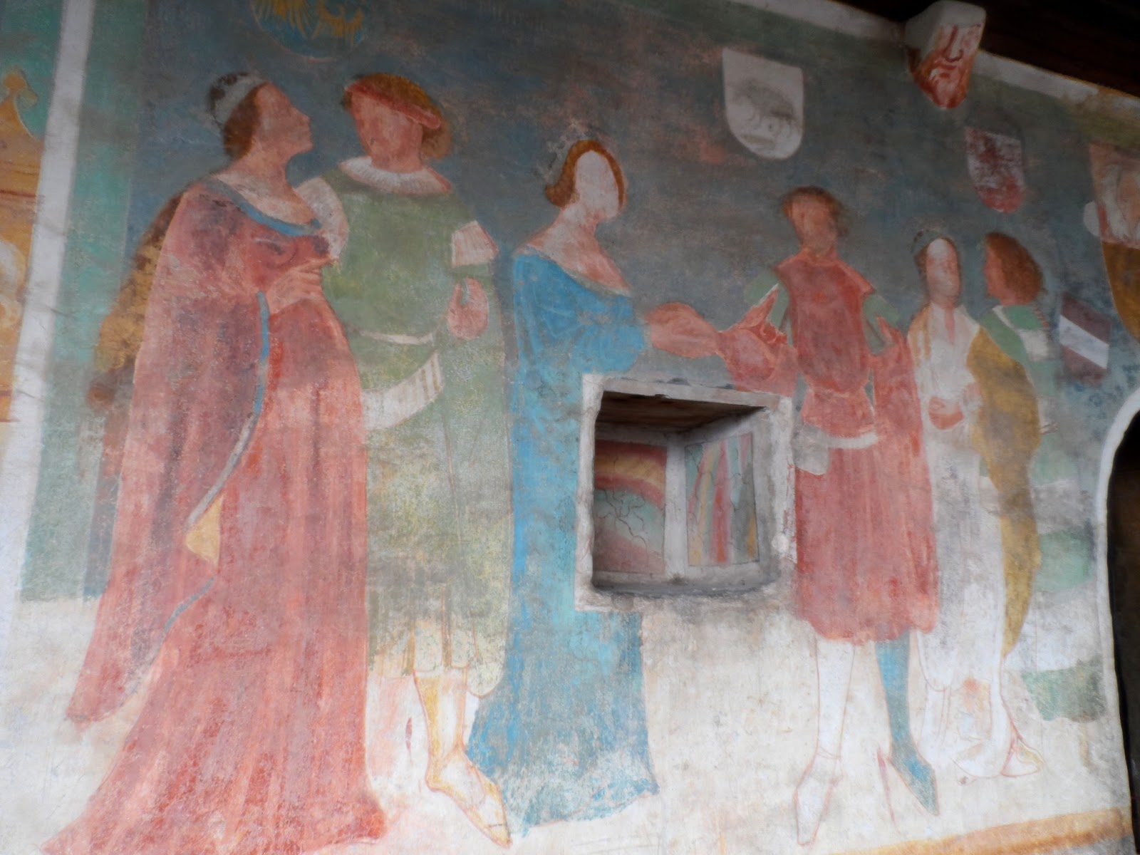 Settling into Salzburg: Frescoes at Runkelstein Castle