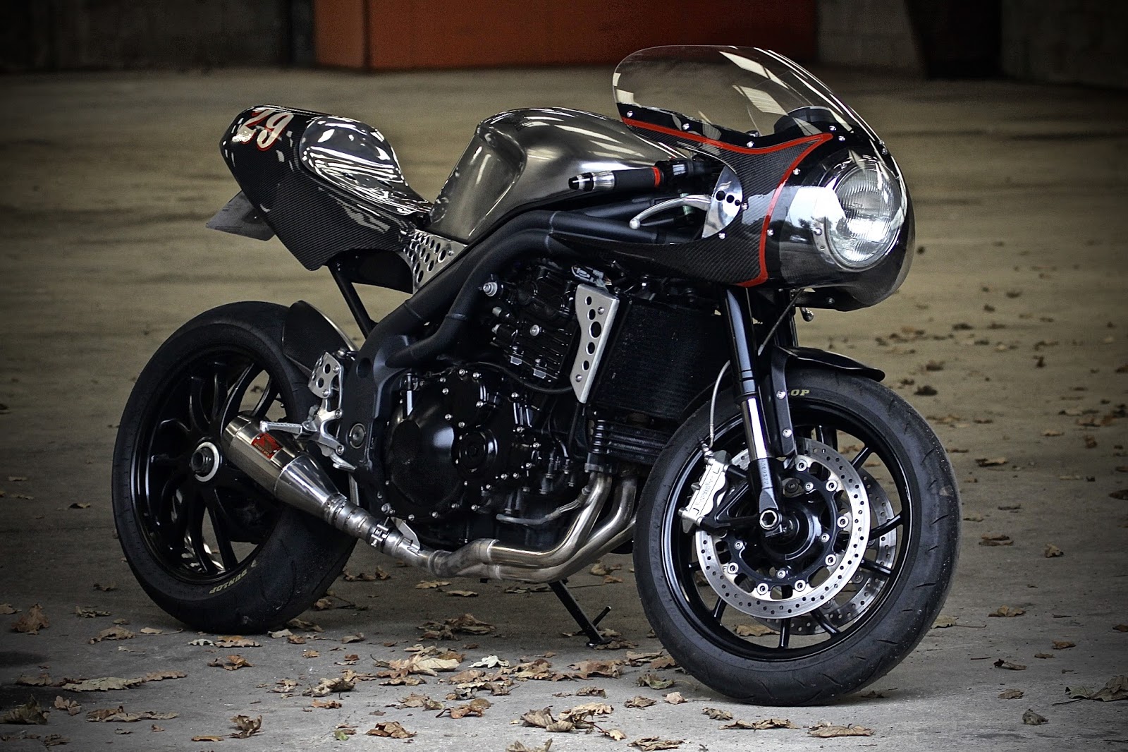 Badass Factory Triumph Cafe Triple - RocketGarage - Cafe Racer Magazine
