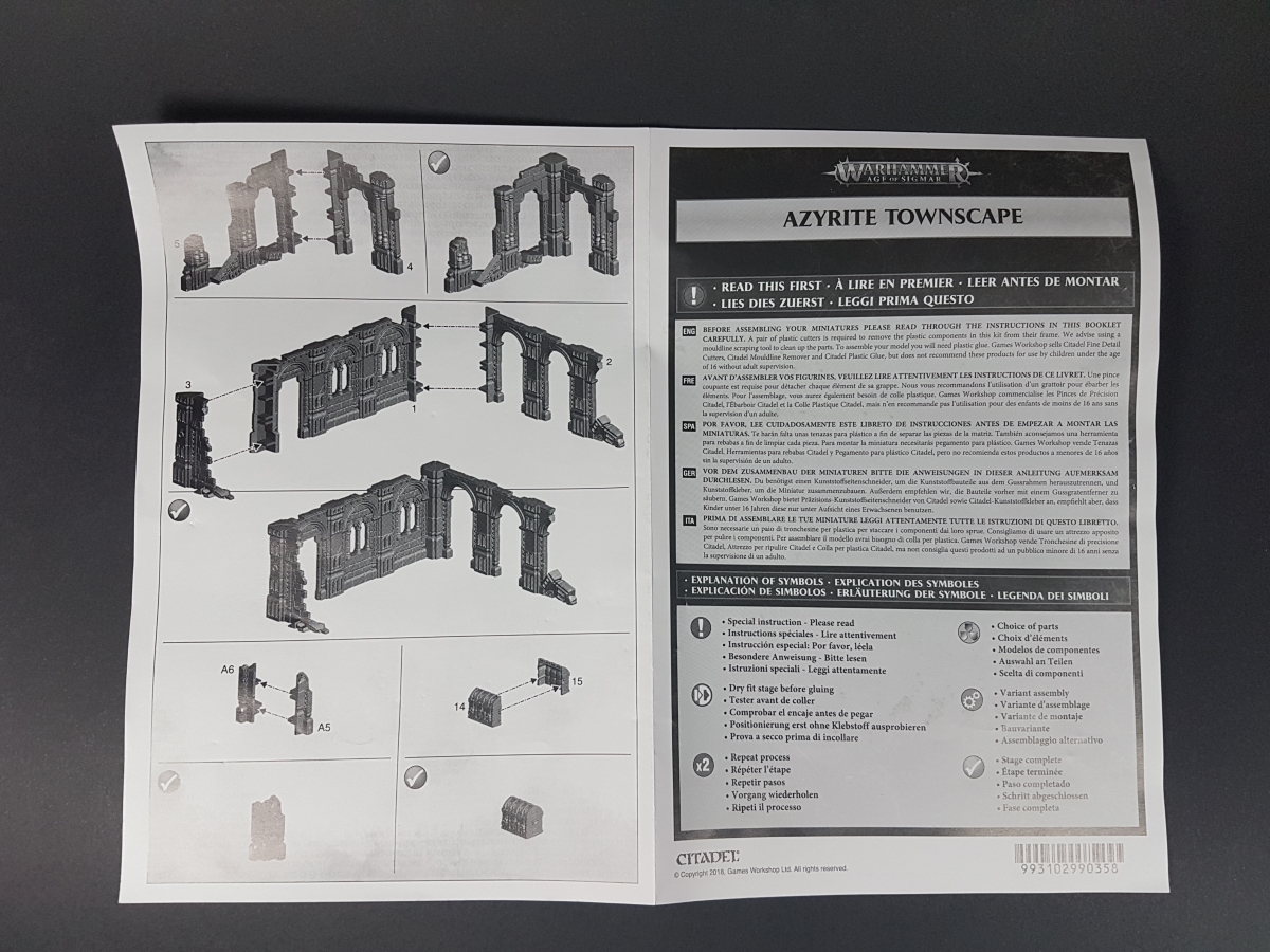 Well of Eternity: Warhammer Age of Sigmar | Azyrite Townscape Unboxing