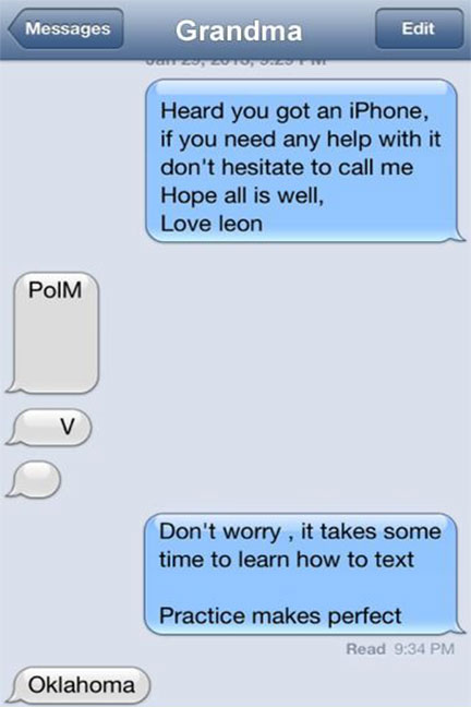 Funny Text Messages: 20 Funny Text Messages of the Day