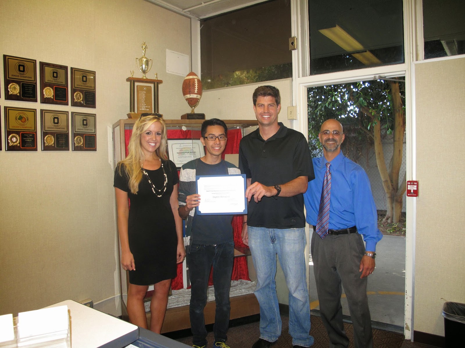 2014 Mark Tiner Foundation Scholarship