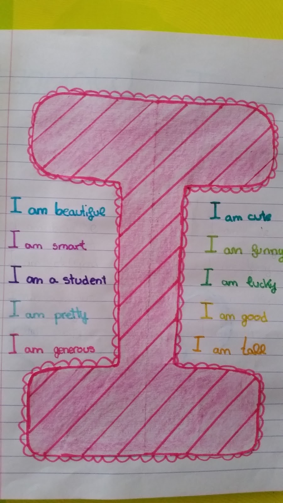 WORKING BEES BLOG: HOW TO MAKE THE INTERACTIVE PAGES IN A WRITING NOTEBOOK