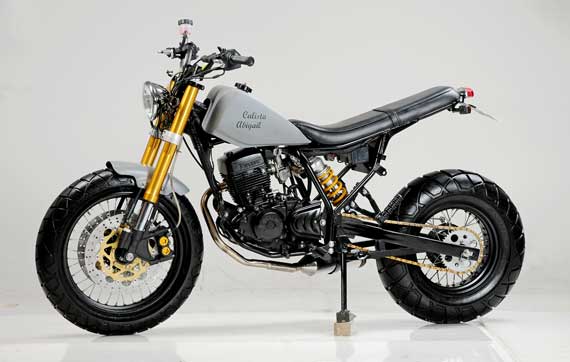 MODIFICATION OF MOTOR: Modif Hyosung Karion, 2007 (Jakarta)