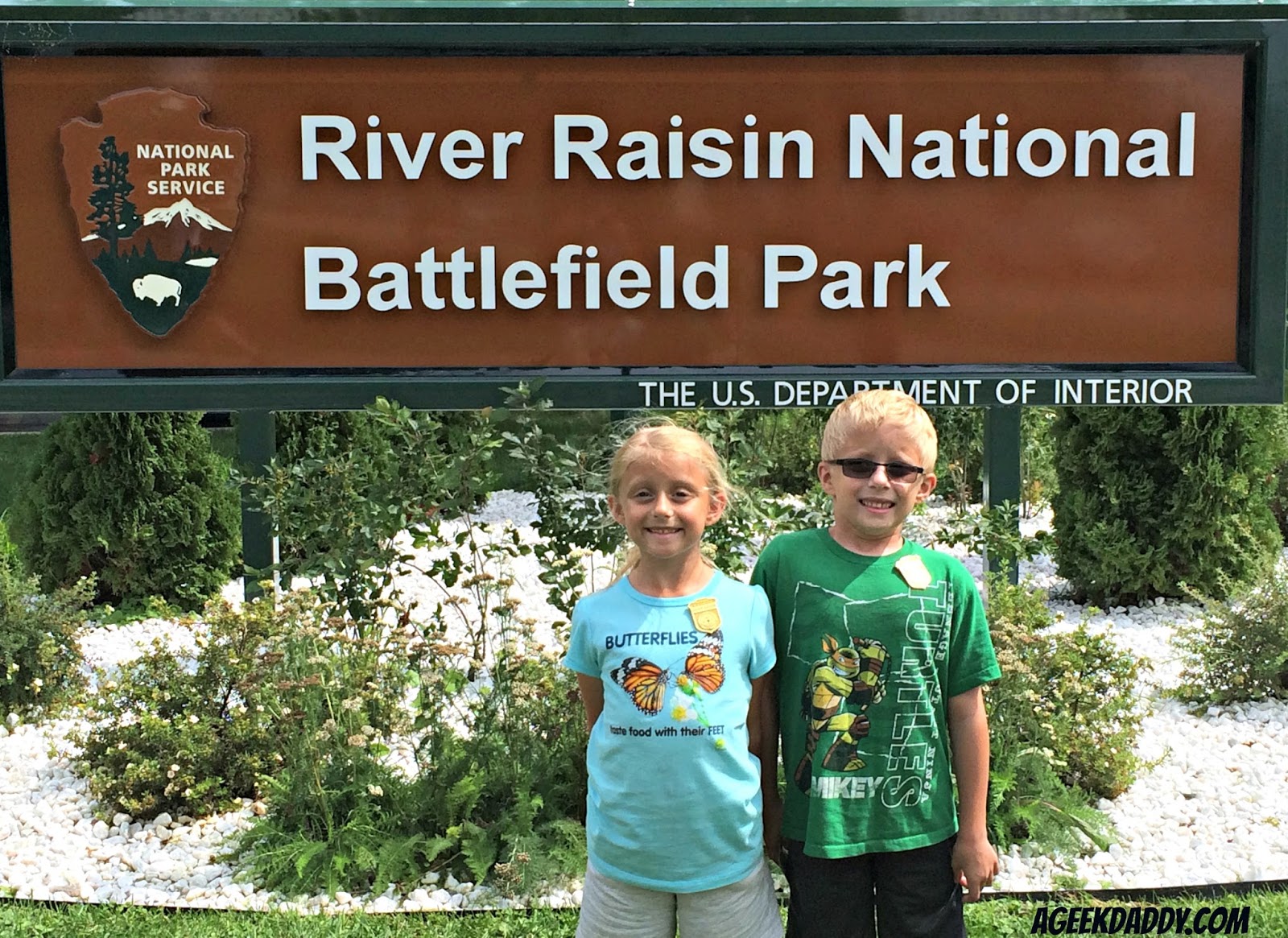 A GEEK DADDY: River Raisin National Battlefield Park