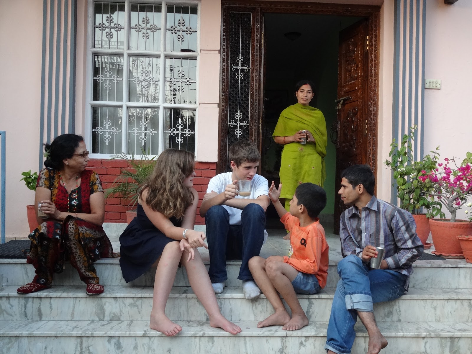 Voyage au Népal...Vojaĝo en Nepalo. : Lingvaj interŝanĝoj … Échanges ...