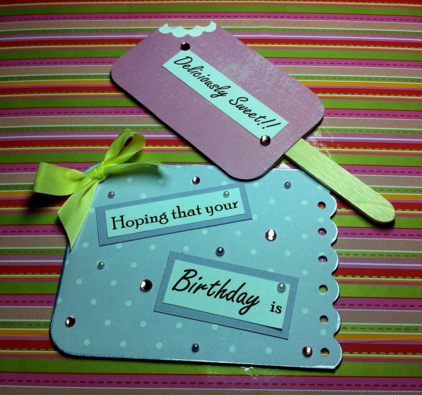 Dani's Simple Greetings: Ice Cream Card