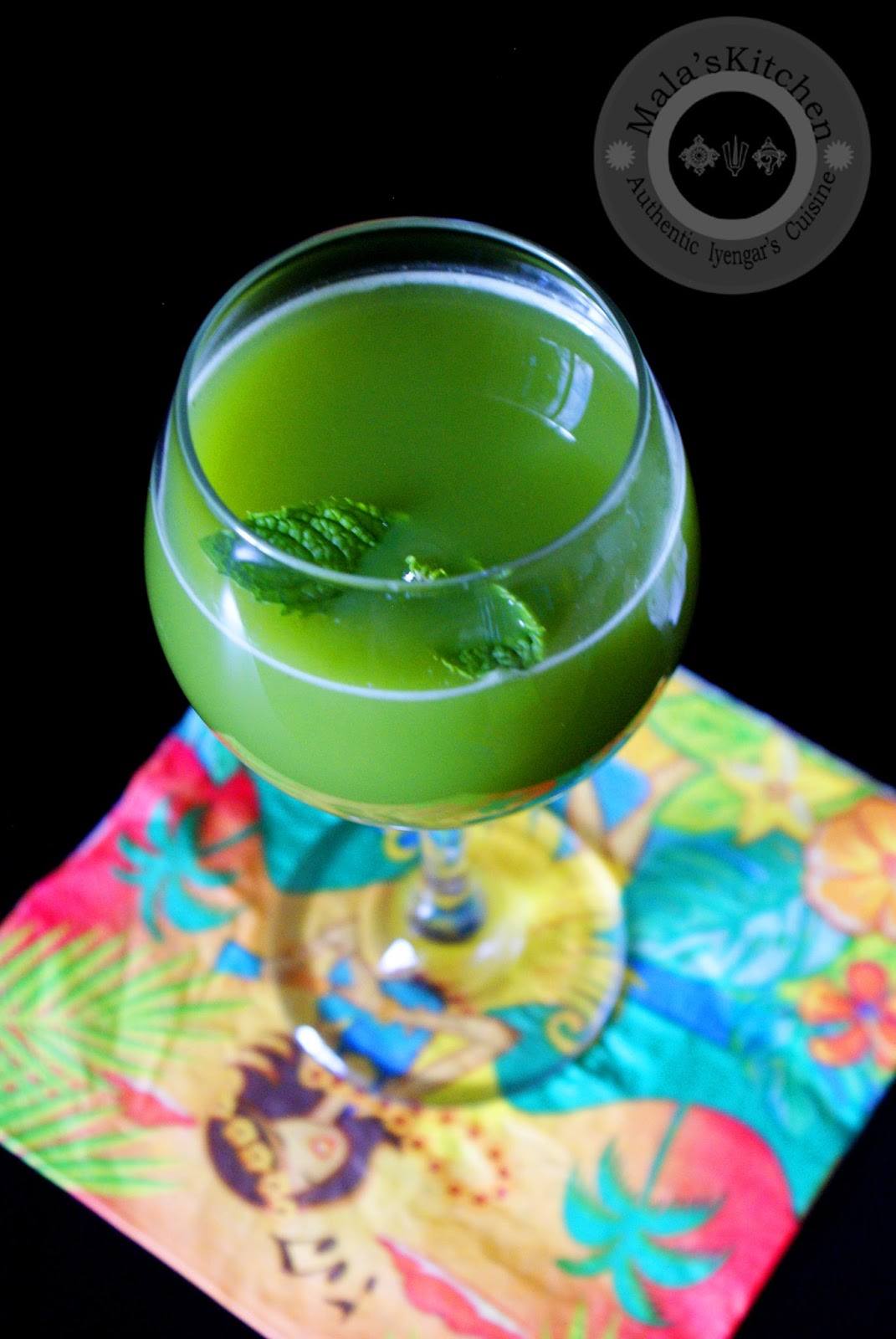 Pumpkin & Mint Juice | Poosankayi -Pudina Juice - Malas-Kitchen