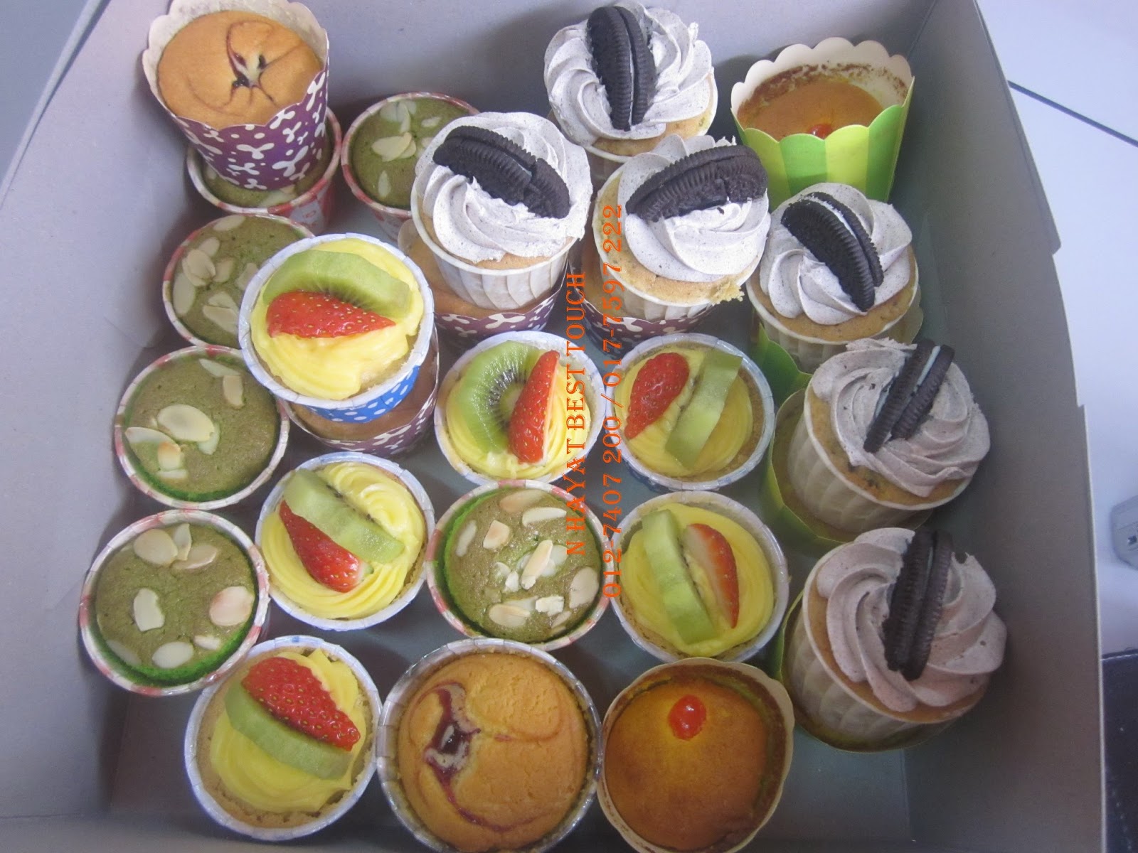 N Hayat Sweet Gallery: KURSUS ANEKA MUFFIN & CUPCAKES..Best.. Tq2 ;)