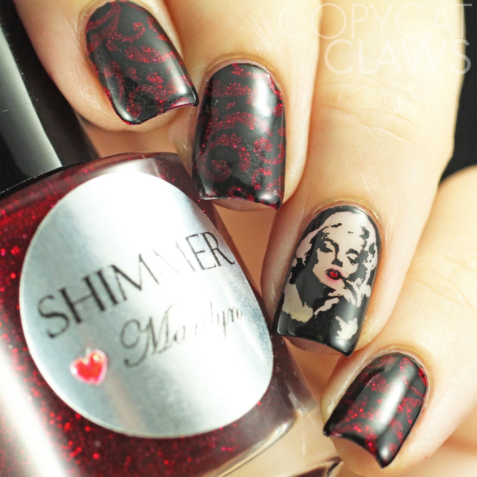 Marilyn Monroe Nail Designs