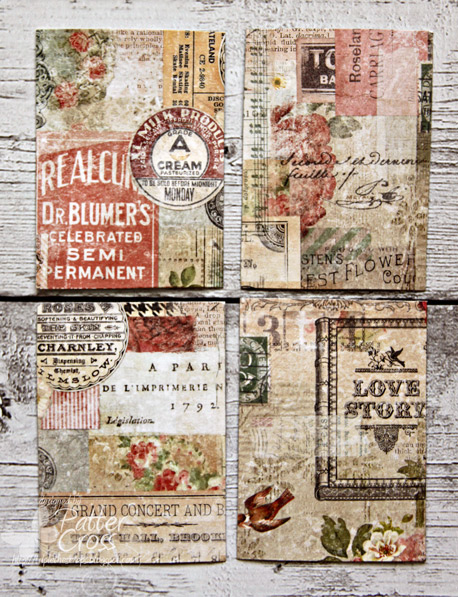 Triple the Scraps: Glory Art {Tips} Collage Paper