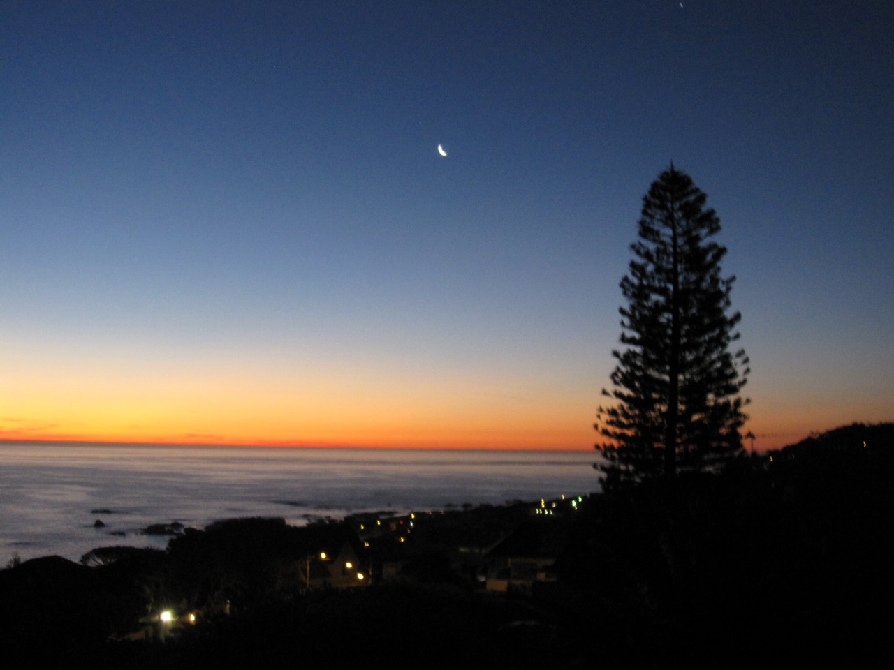 Moonrise Over Cape Town