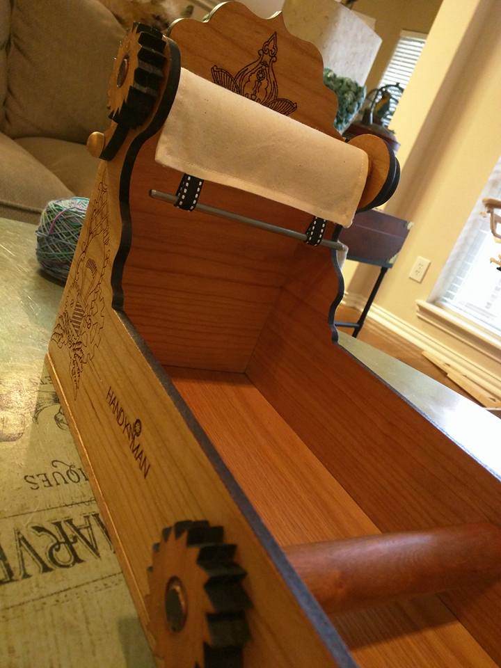 She's just a girl who creates...: Handmade Steampunk Box Tape Loom