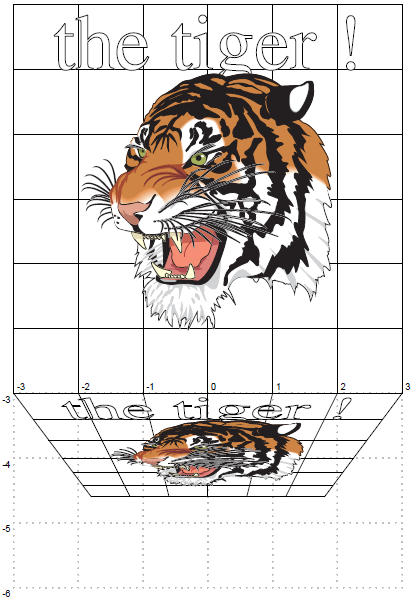 PStricks : applications: Perspective à rebours