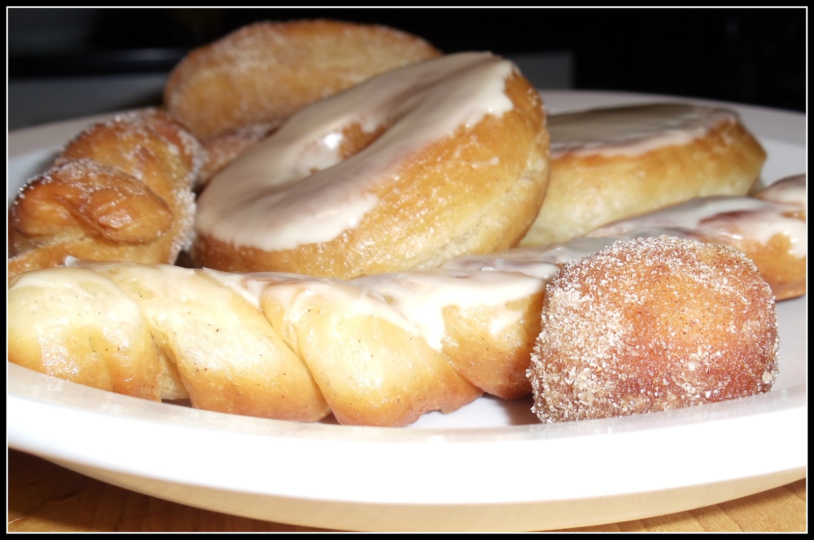 Sandra's Alaska Recipes: SANDRA’S THREE VERSIONS of RAISED DOUGHNUTS