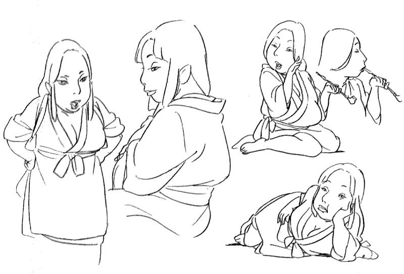 Living Lines Library: 千と千尋の神隠し / Spirited Away (2001) - Character ...