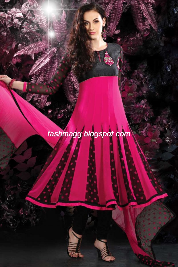 Fashion & Style: Indian Anarkali Traditional Frock Design-Anarkali ...