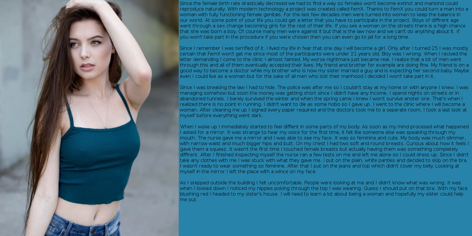 Marti's tg captions: June 2018