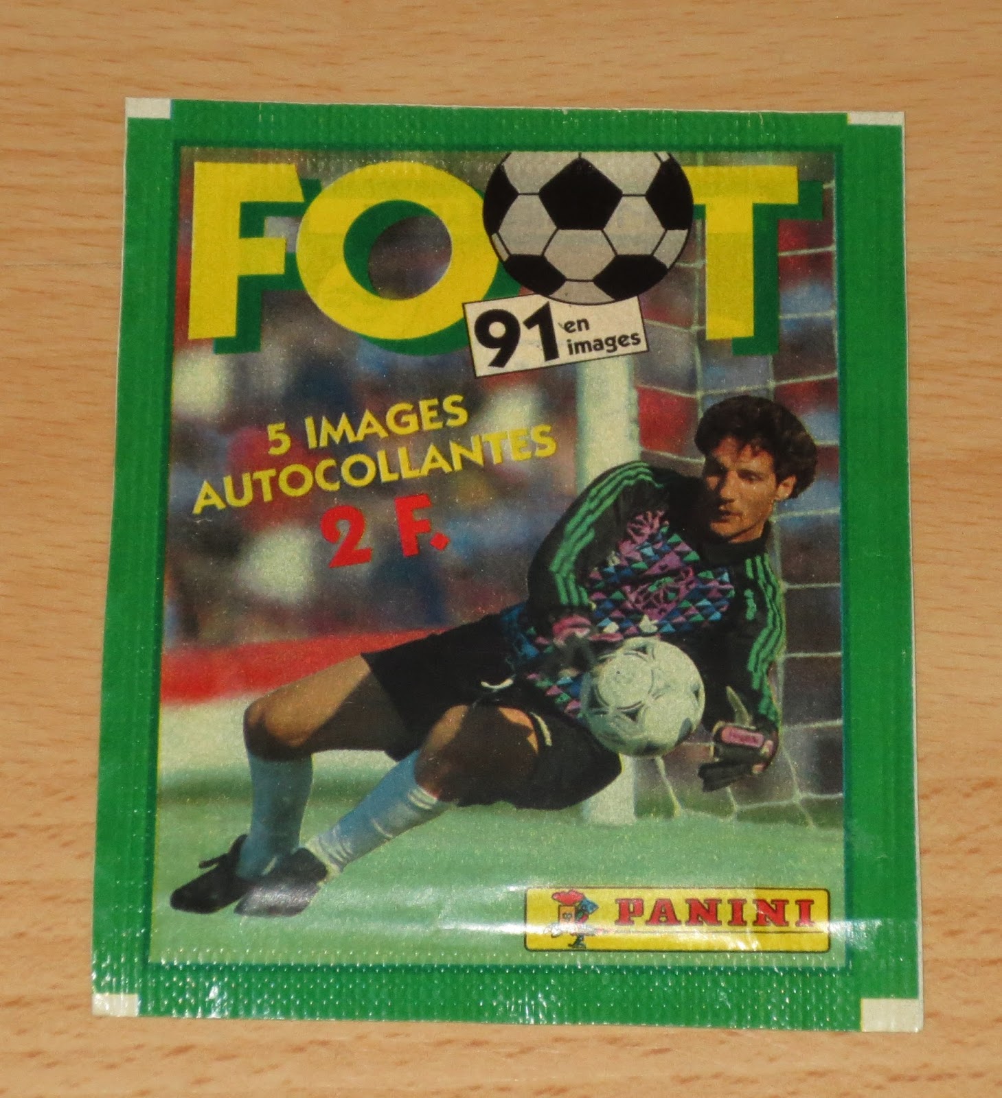 My Panini Foot: Championnats de France (pochettes)