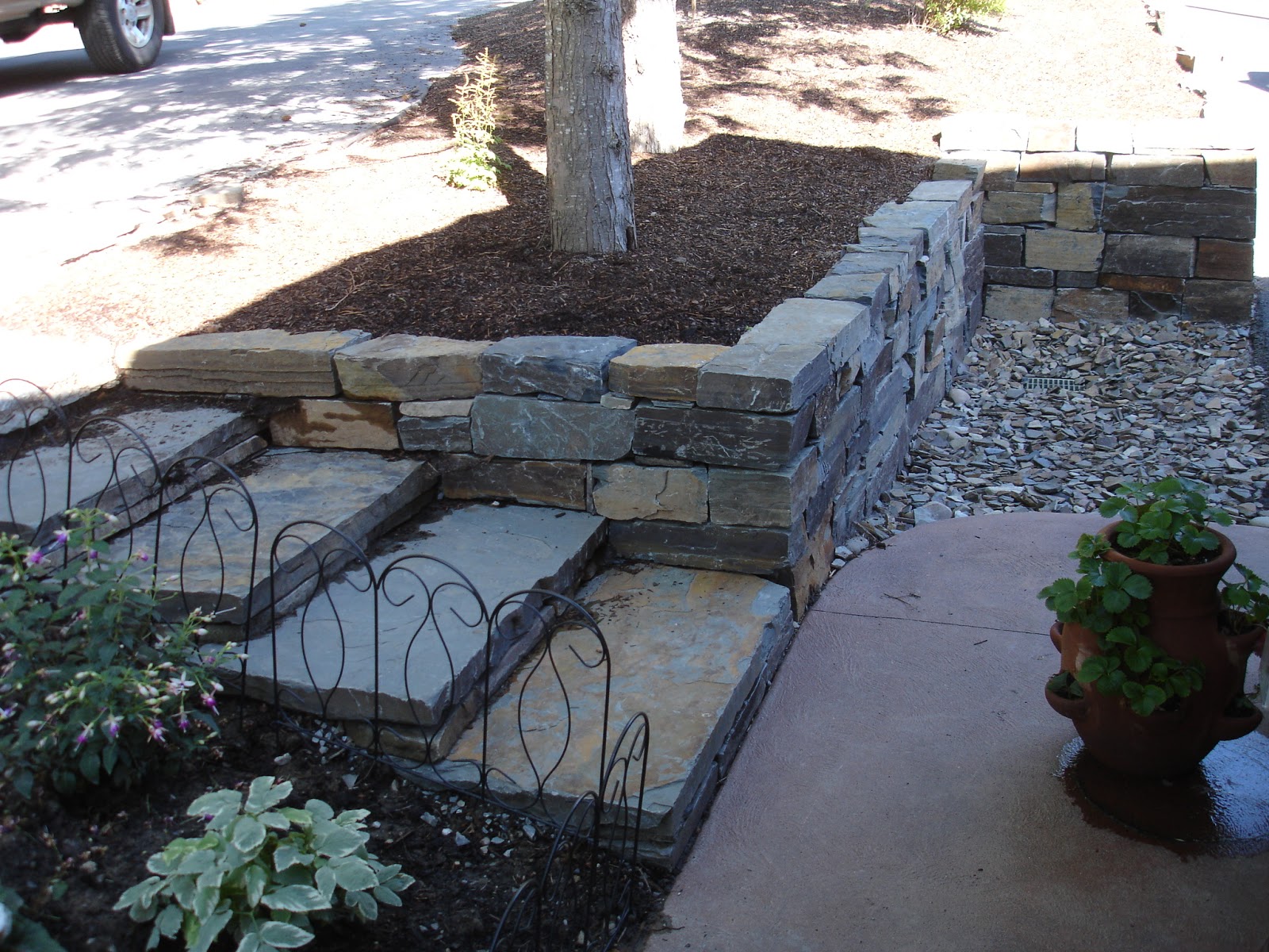 Keystone Masonry: STONE STAIRS