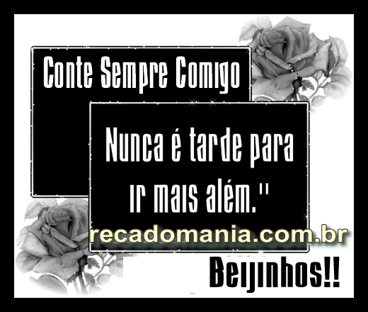 Mensagens da Net: conte comigo : sempre conte comigo