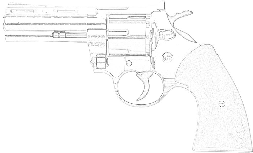 Coloring Pages: Pistols Free Downloadable Coloring Pages