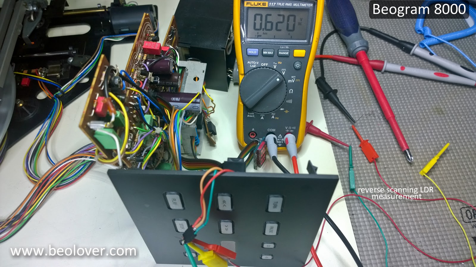 beolover: Beogram 8000: Sensor Checks and Adjustments