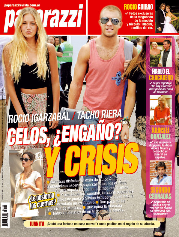 Un triángulo de novela revista Rocio Igarzabal y Tacho Riera - Cine ...