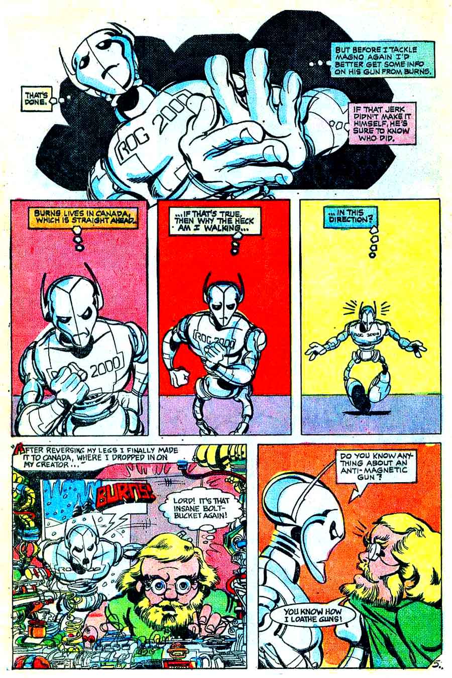 E-Man #6 - John Byrne art - Pencil Ink