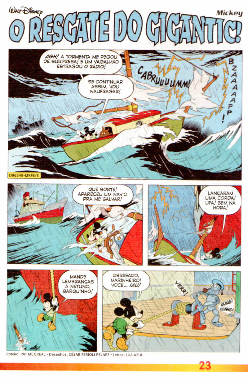 UNIVERSO DISNEY: Mickey Férias # 6