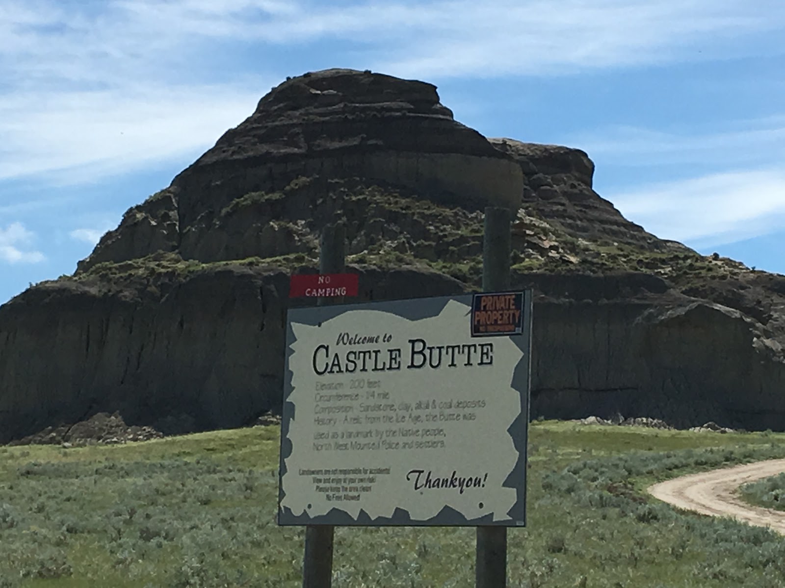 NWT and Yukon Roadtrip 2016: The Big Muddy, Castle Butte Saskatchewan