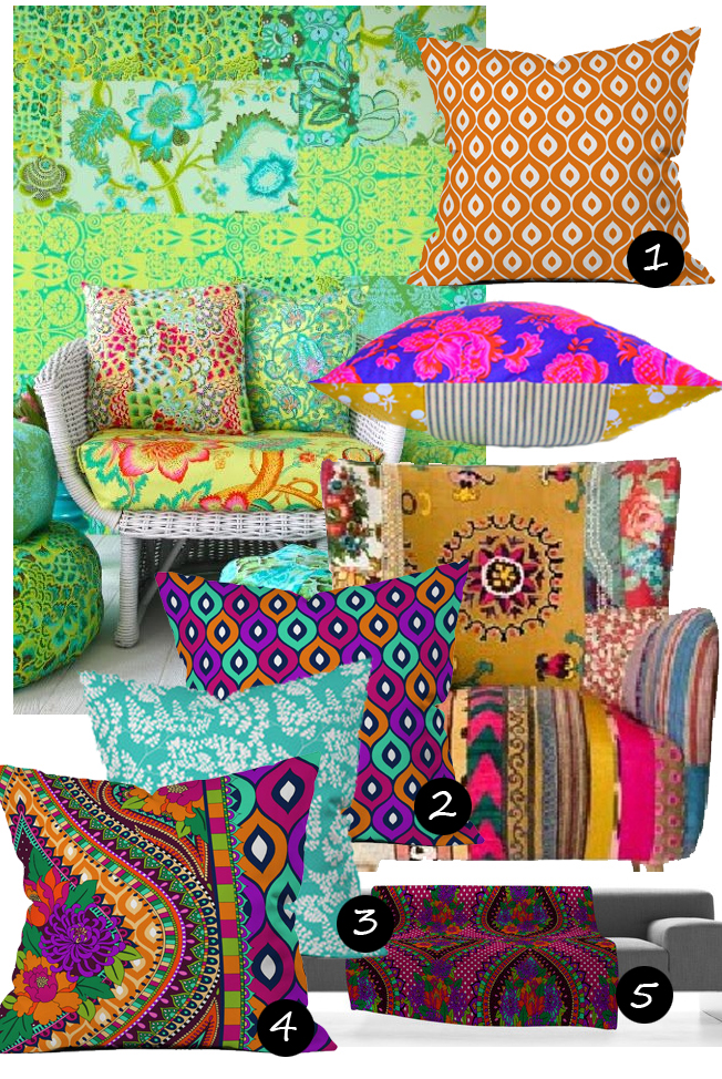 Aimee's Blog: Textiles & Other Ramblings: Boho Brights