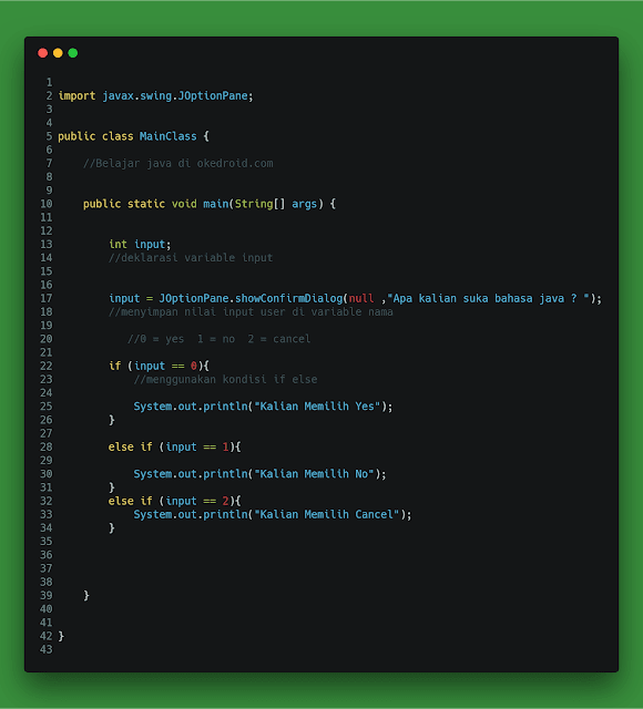 Contoh Jadwal Input Dan Output Memakai Joptionpane Di Java - Belajar ...