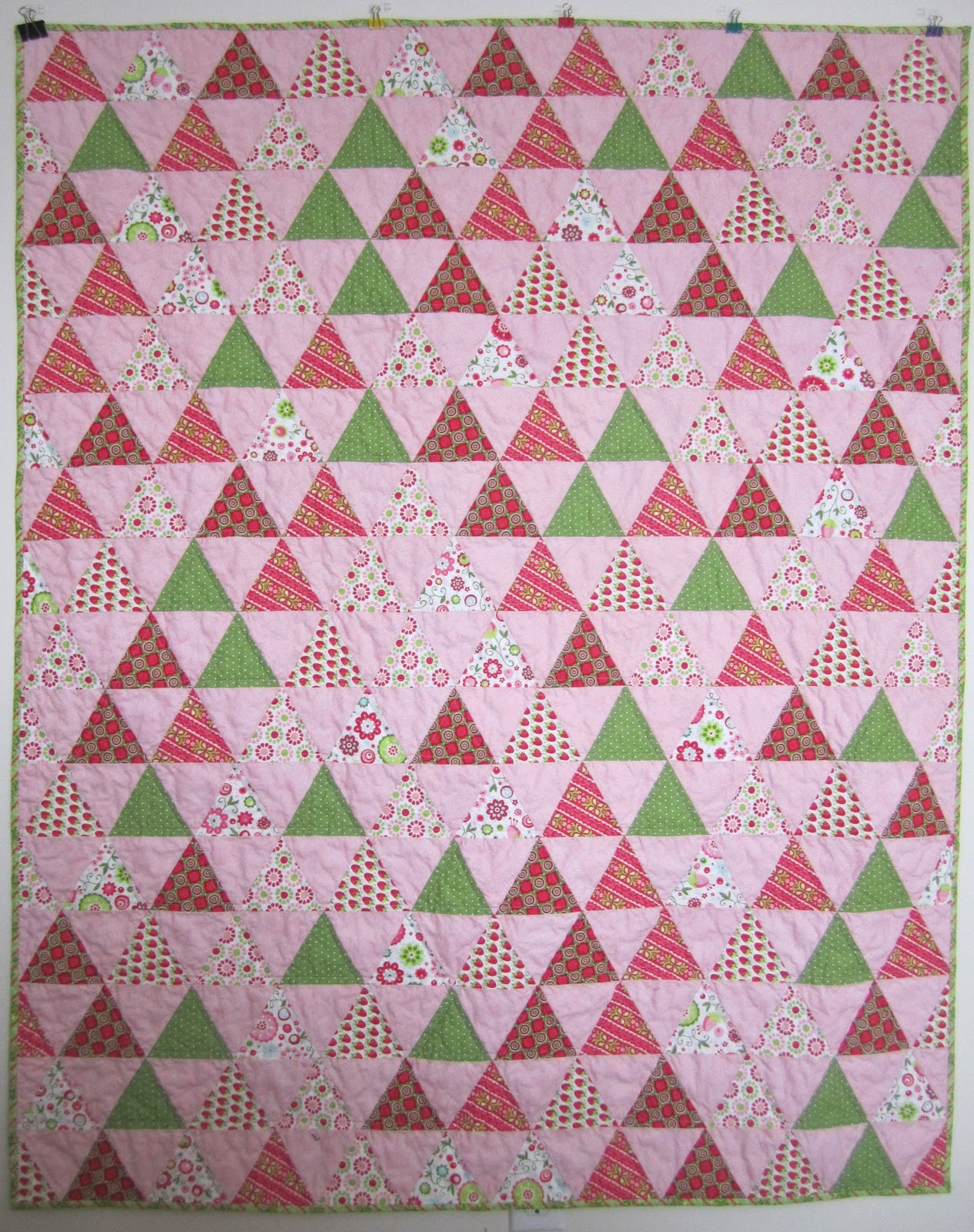 happierthanabirdquilts: Quite Contrary (and Bricks)