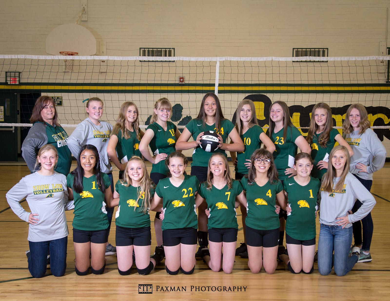 Paxman Photography: Show Low Junior High . 7th Grade Volleyball. 2017