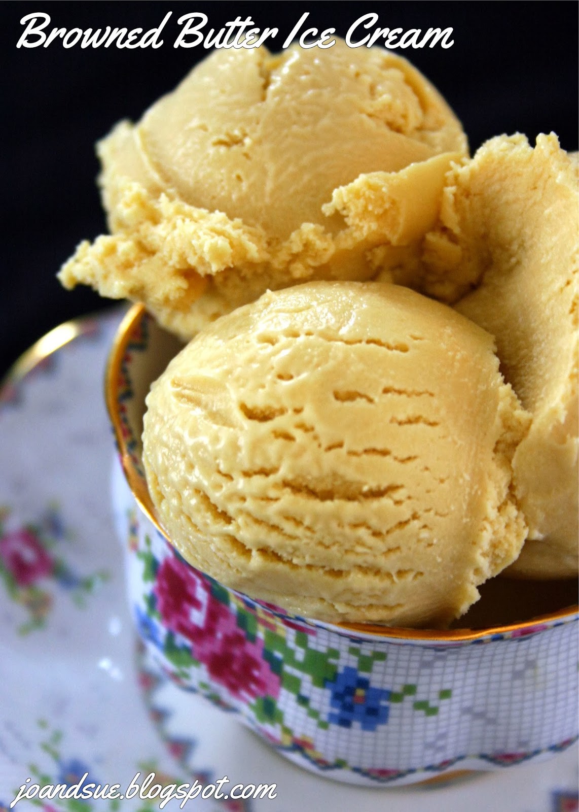 Jo and Sue: Browned Butter Ice Cream