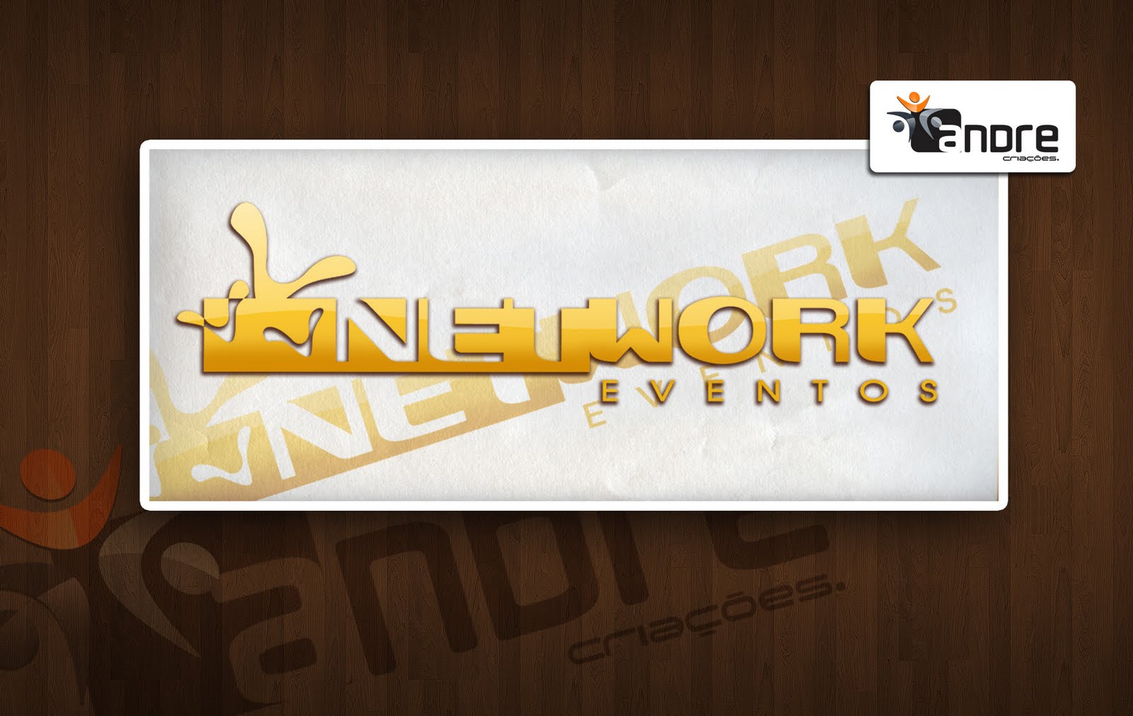 Andre Criações: LOGOMARCA EMPRESA DE EVENTOS