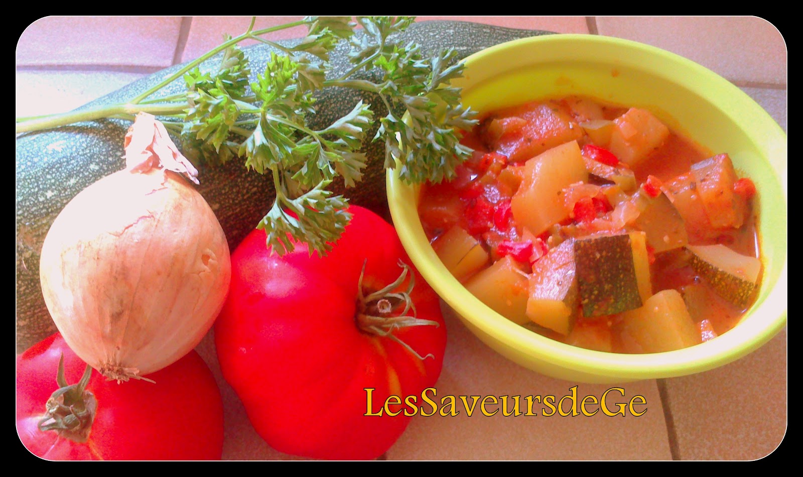 LesSaveursdeGe: COURGETTE A LA PROVENCALE