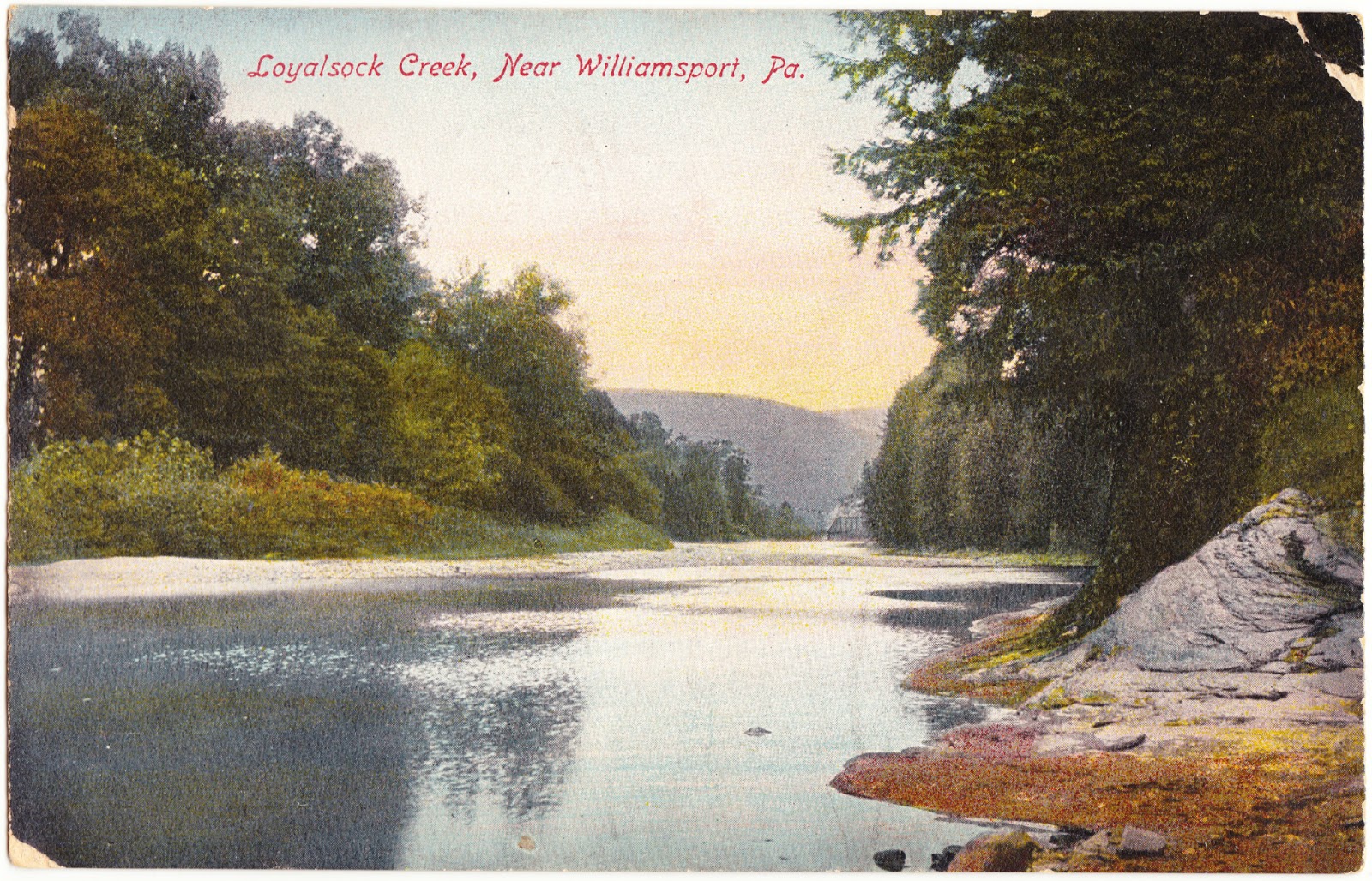 Papergreat: Montoursville 2018: A glimpse into the past via postcards