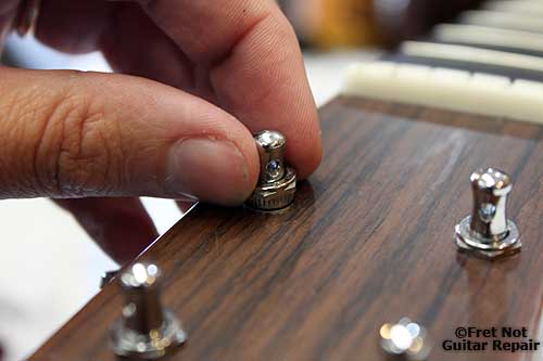 Guitar Repair Blog: Loose Tuning Machine Bushings
