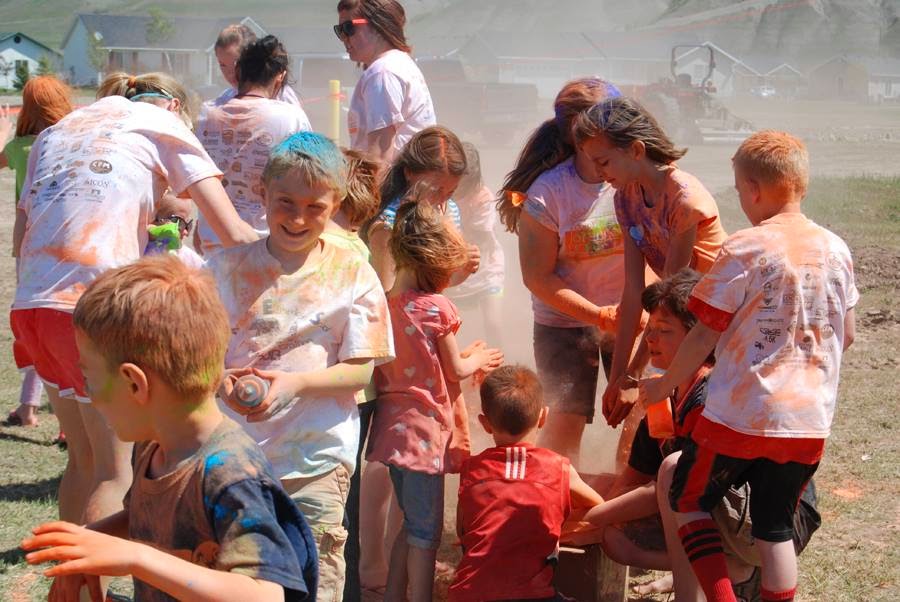 Nicole's Color Me Orange Fun Run