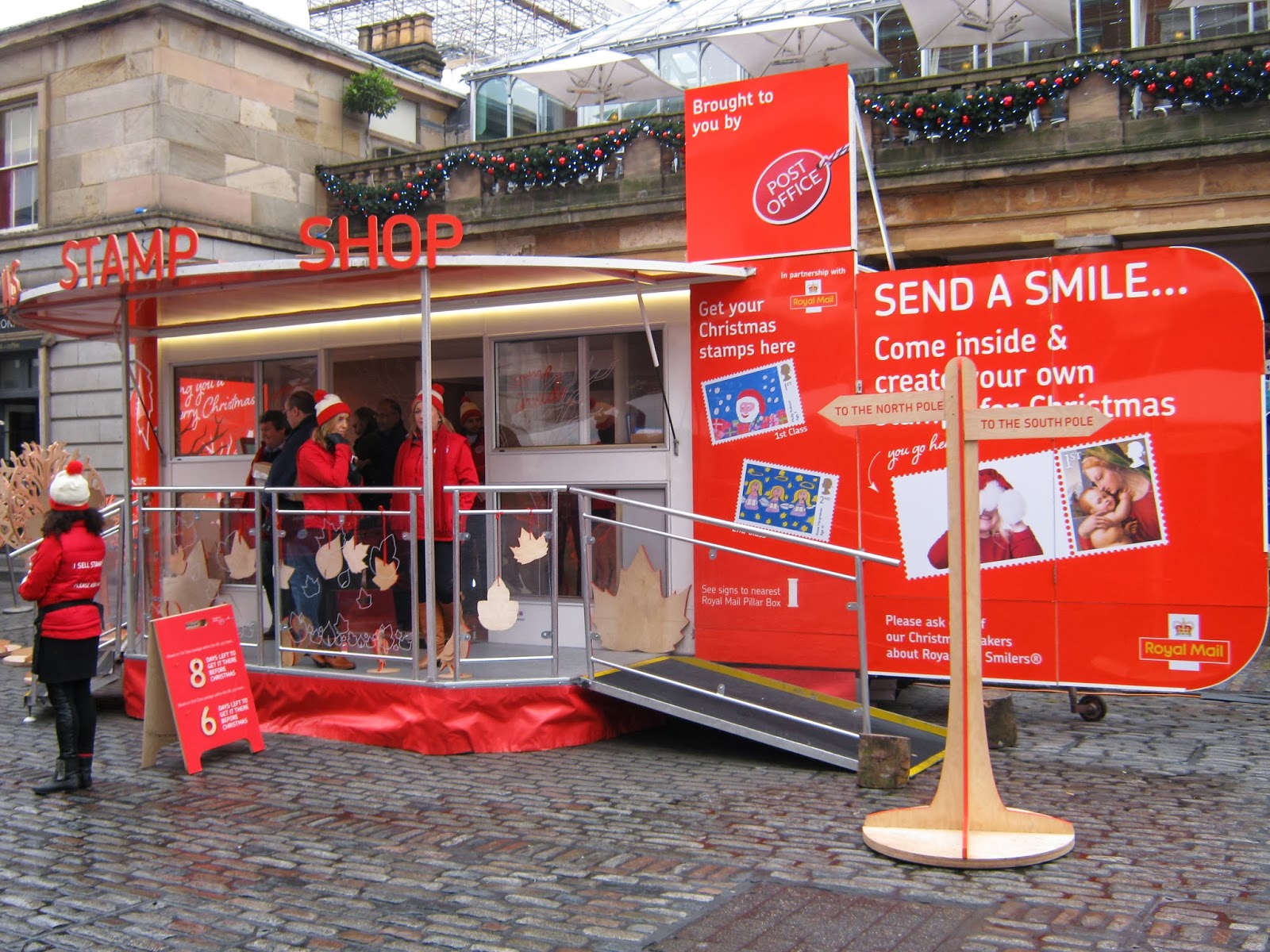 Norvic Philatelics Blog: Nomadic Pop-Up Post Office Shop - now you see ...