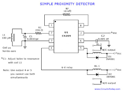 How to make a simple Proximity detector or sensor !!!! - Electronic ...