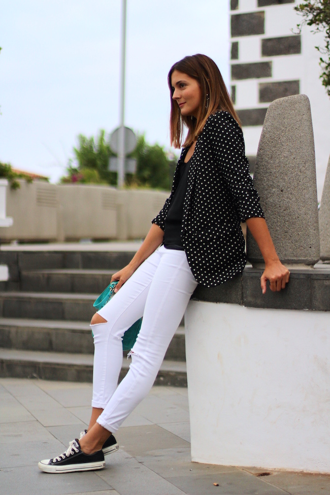 Marilyn's Closet - FASHION BLOG: DOTS BLAZER