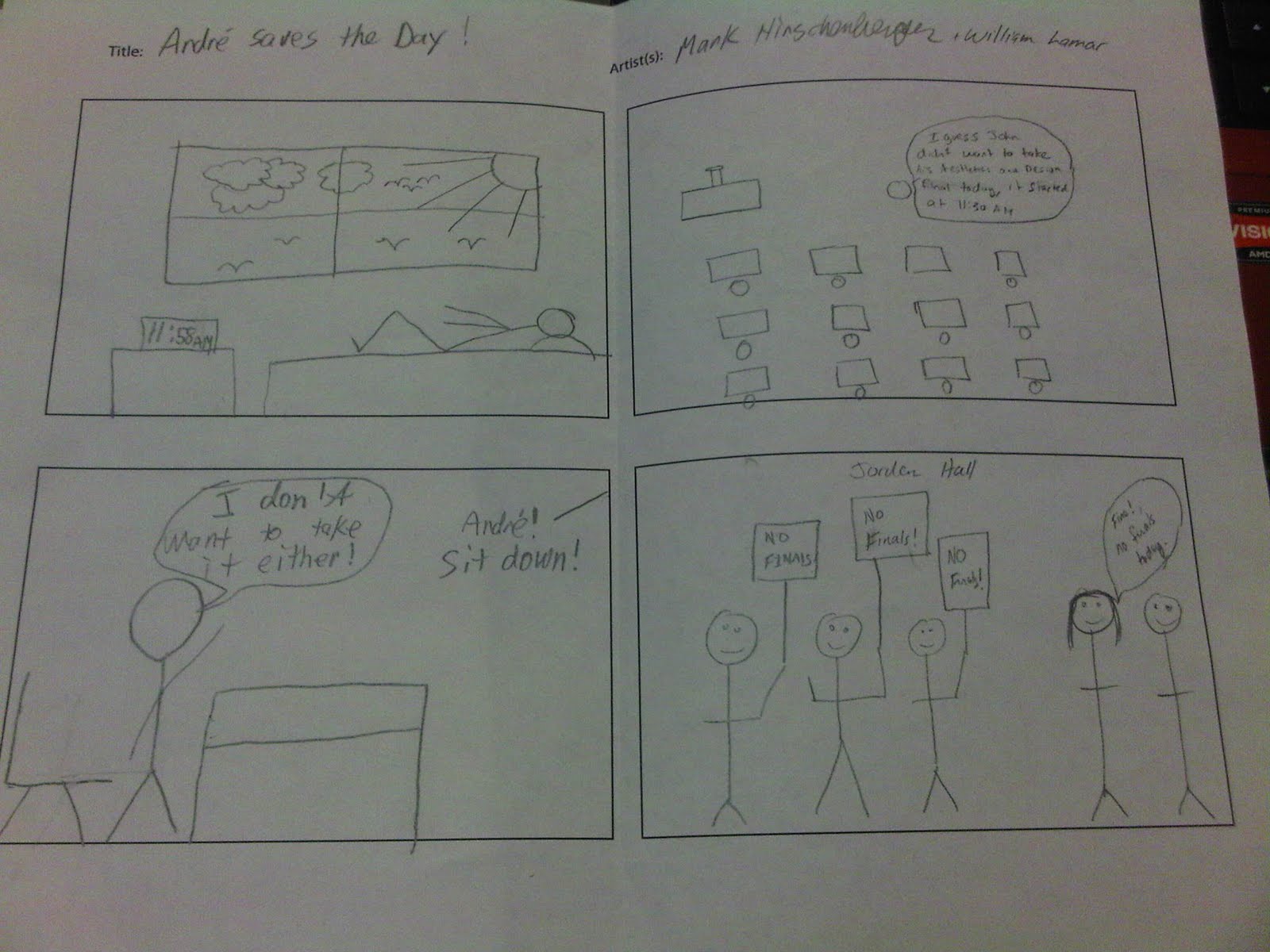 Aesthetics and Design: Mini Saga Story