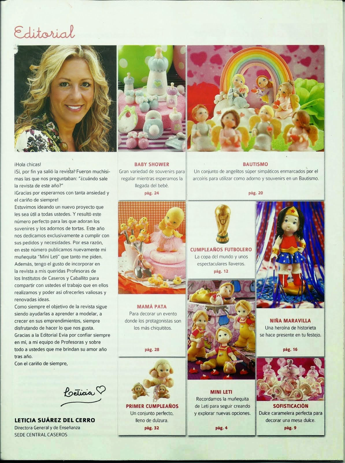 MIS REVISTAS PARA REPOSTERIA: LETICIA SUAREZ DEL CERRO (2014-Nº1)