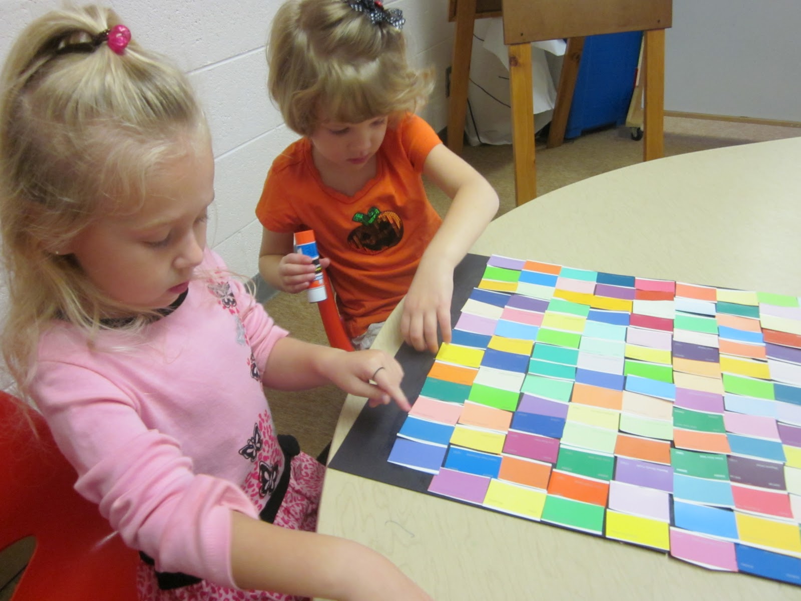 The Very Hungry Preschoolers: Cooperative Art