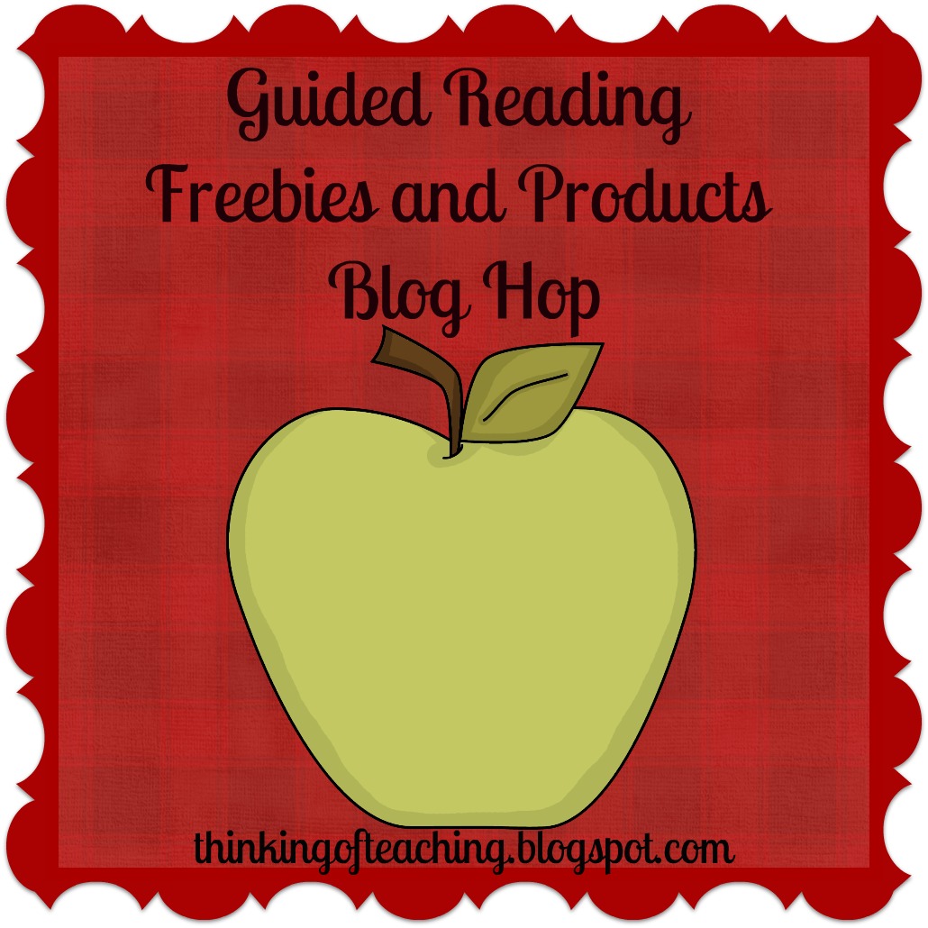 Thinking of Teaching: Guided Reading Products and Freebies Blog Hop