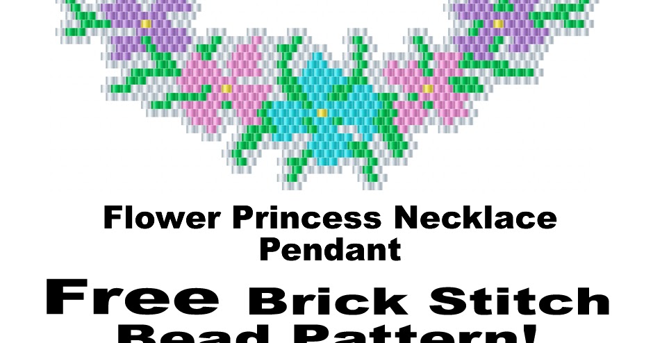 Brick Stitch Bead Patterns Journal: Flower Princess Brick Stitch Beaded ...